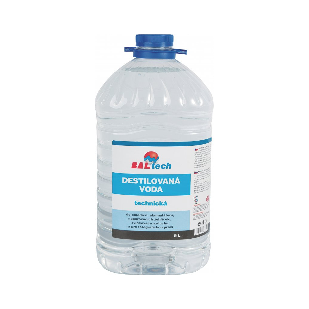 BALtech destilovaná voda, 5 l