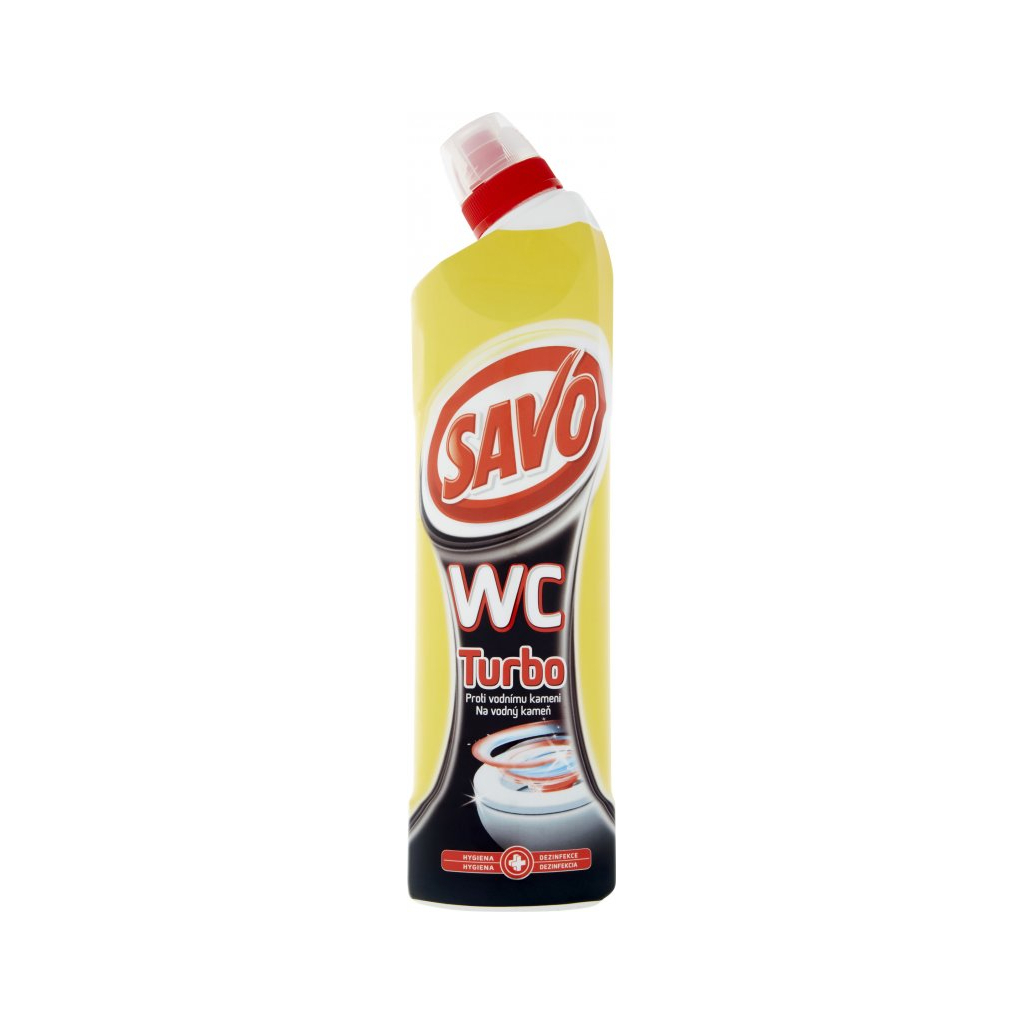 Savo WC Turbo gelový čistič WC, 750 ml