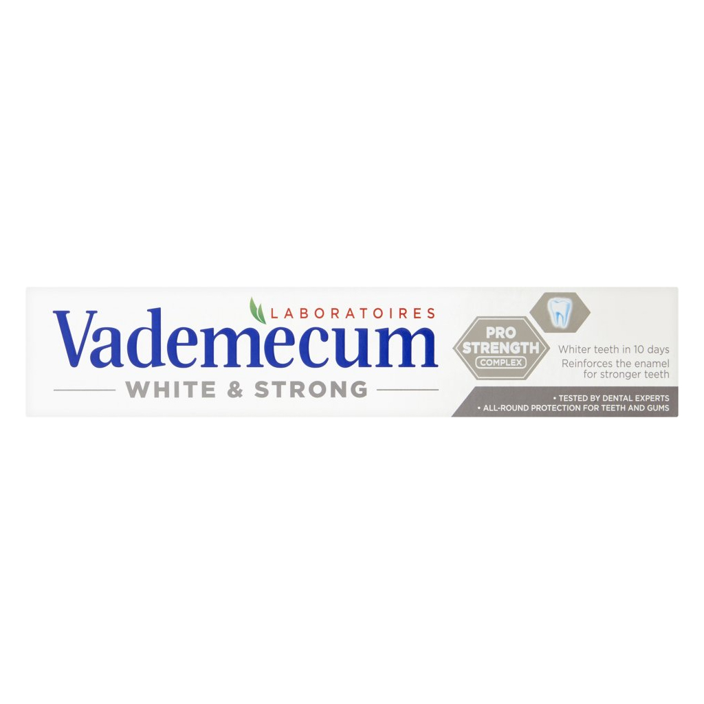 Vademecum White & Strong zubní pasta, 75 ml