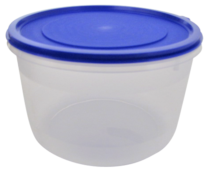 Dóza kulatá 12,5x19,5 cm 2,5 l plast mix barev